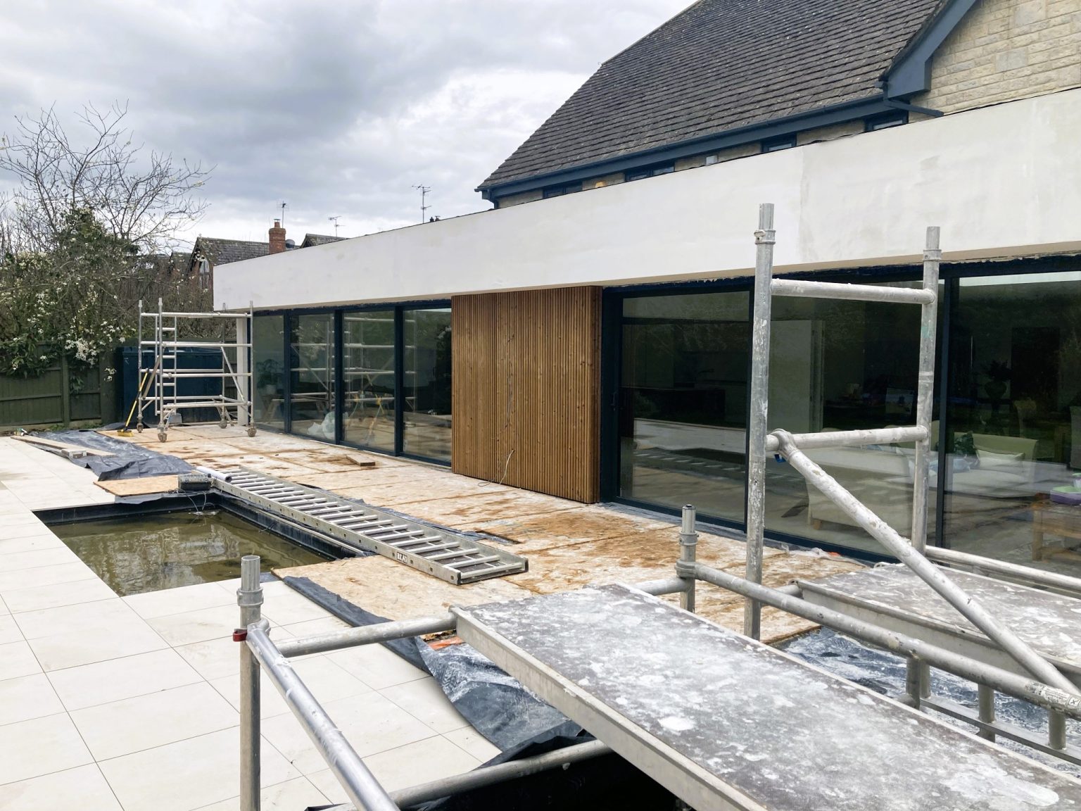 Brookfield site progress - Lewis Critchley Architects